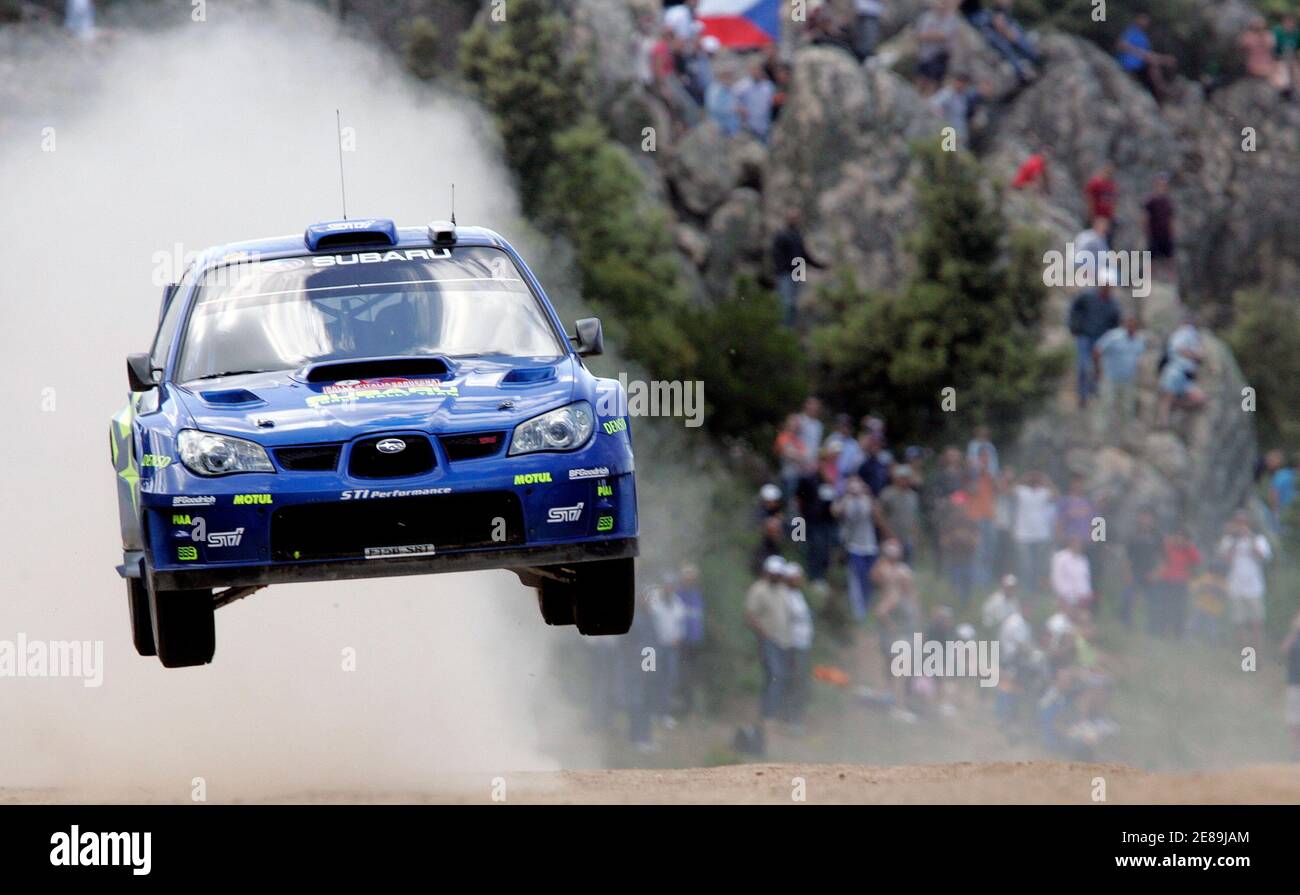 2007 subaru impreza wrc rally hi-res stock photography and images - Alamy