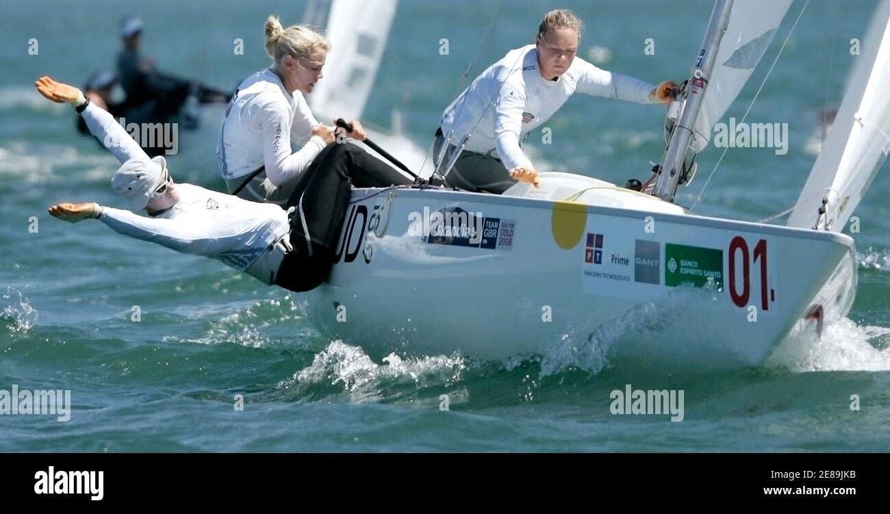 Yngling sailing class hi-res stock photography and images - Alamy