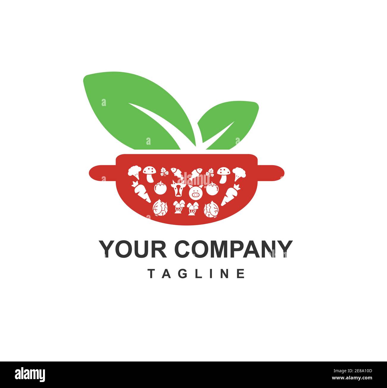 Raw appetizer Stock Vector Images - Alamy