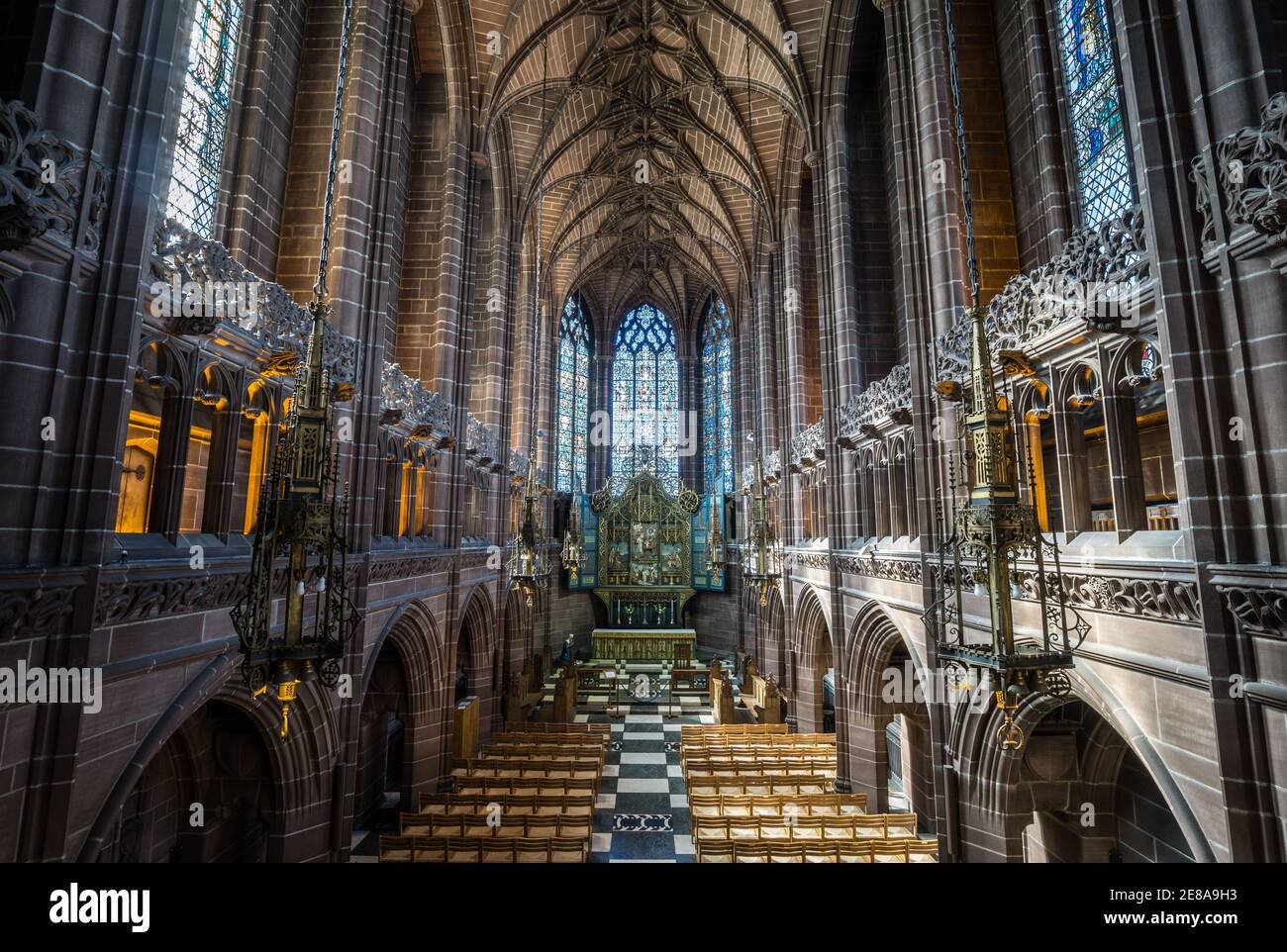 Liverpool cathedral lady chapel hi-res stock photography and images - Alamy