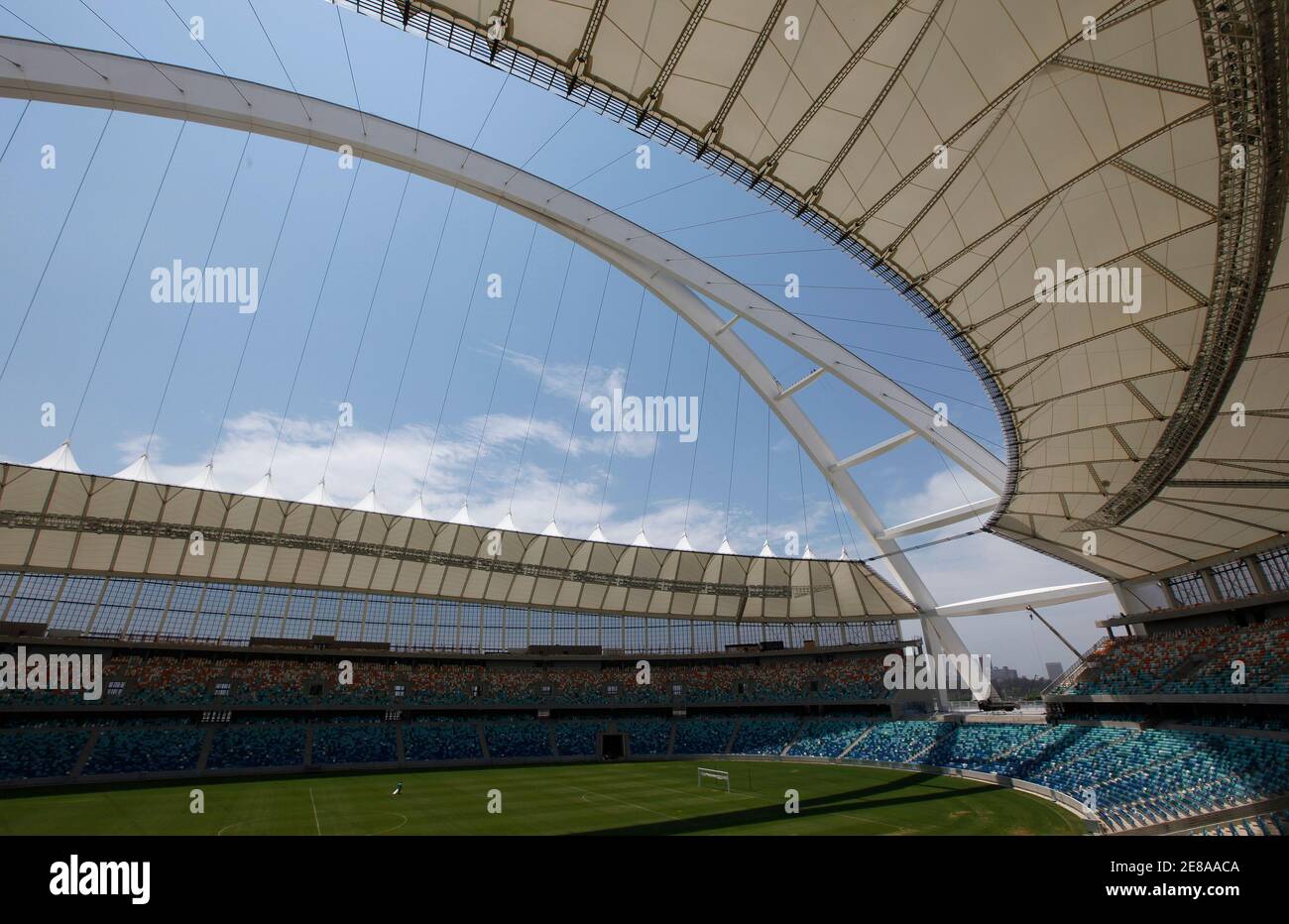 Moses mabhida stadium general view hi-res stock photography and images ...