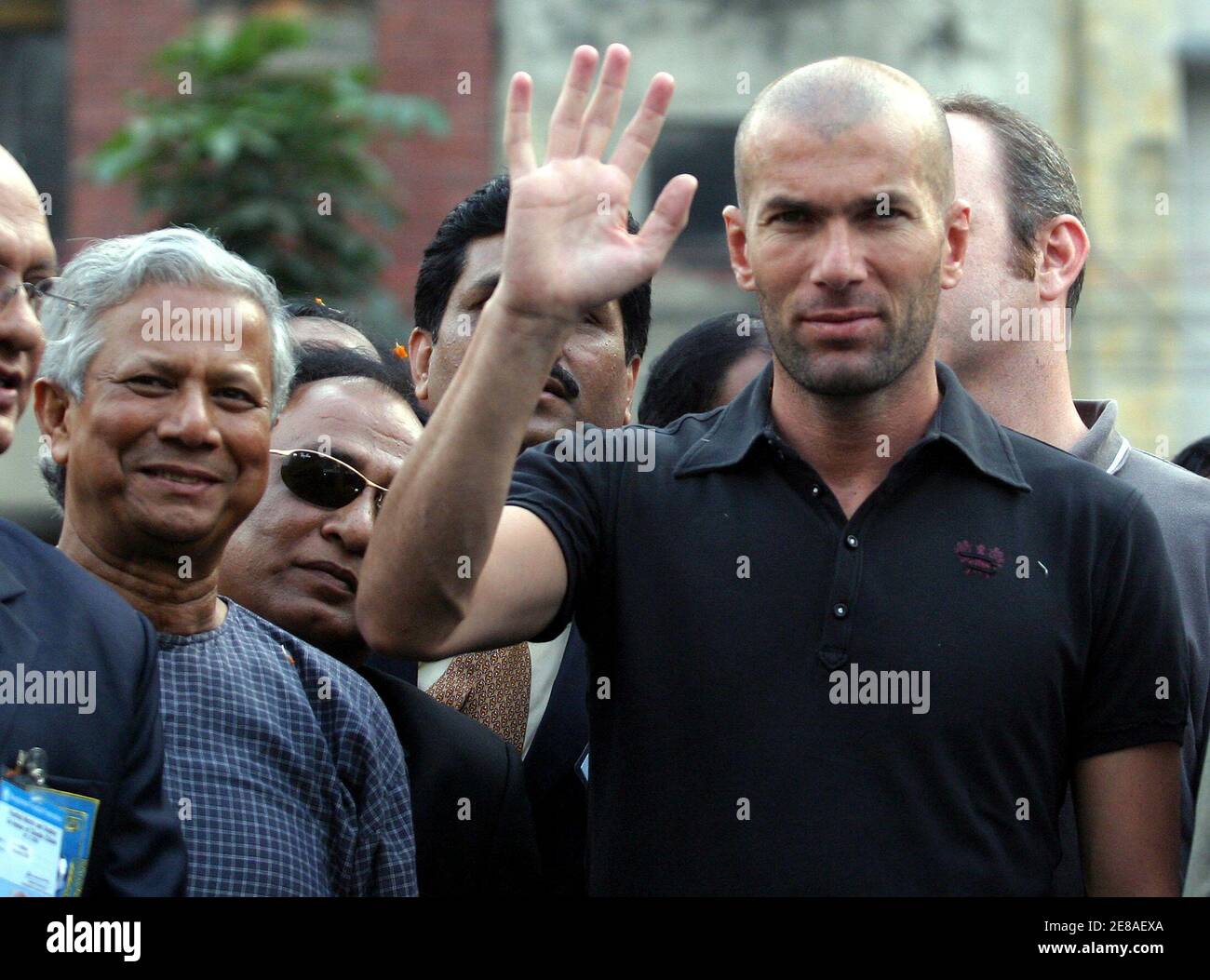 L R French Zinedine Zidane High Resolution Stock Photography and Images ...