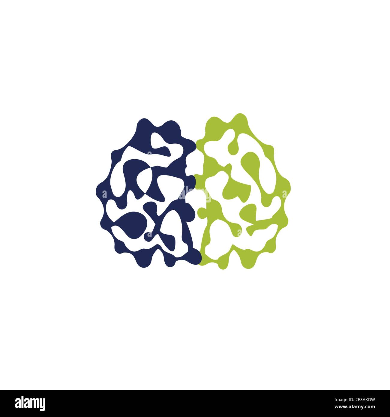 Human brain medical logo computer hi-res stock photography and images ...