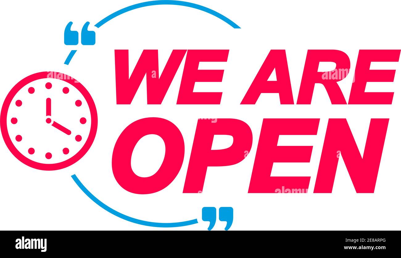 Open for discussion Stock Vector Images - Alamy