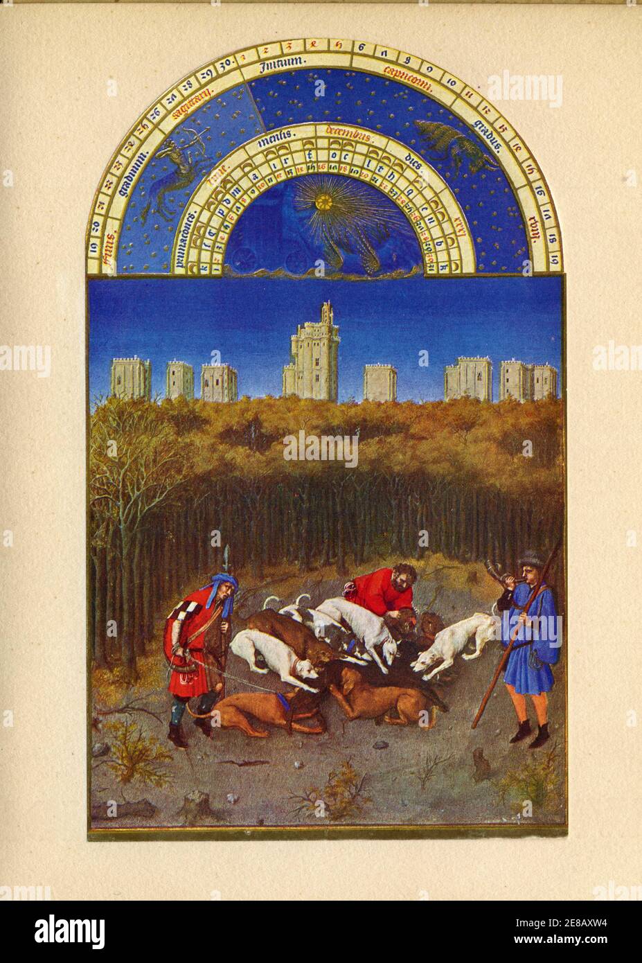 Les très riches heures du duc de berry hi-res stock photography and images - Alamy