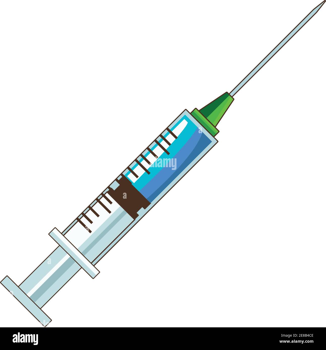 Vaccine first dose Stock Vector Images - Alamy