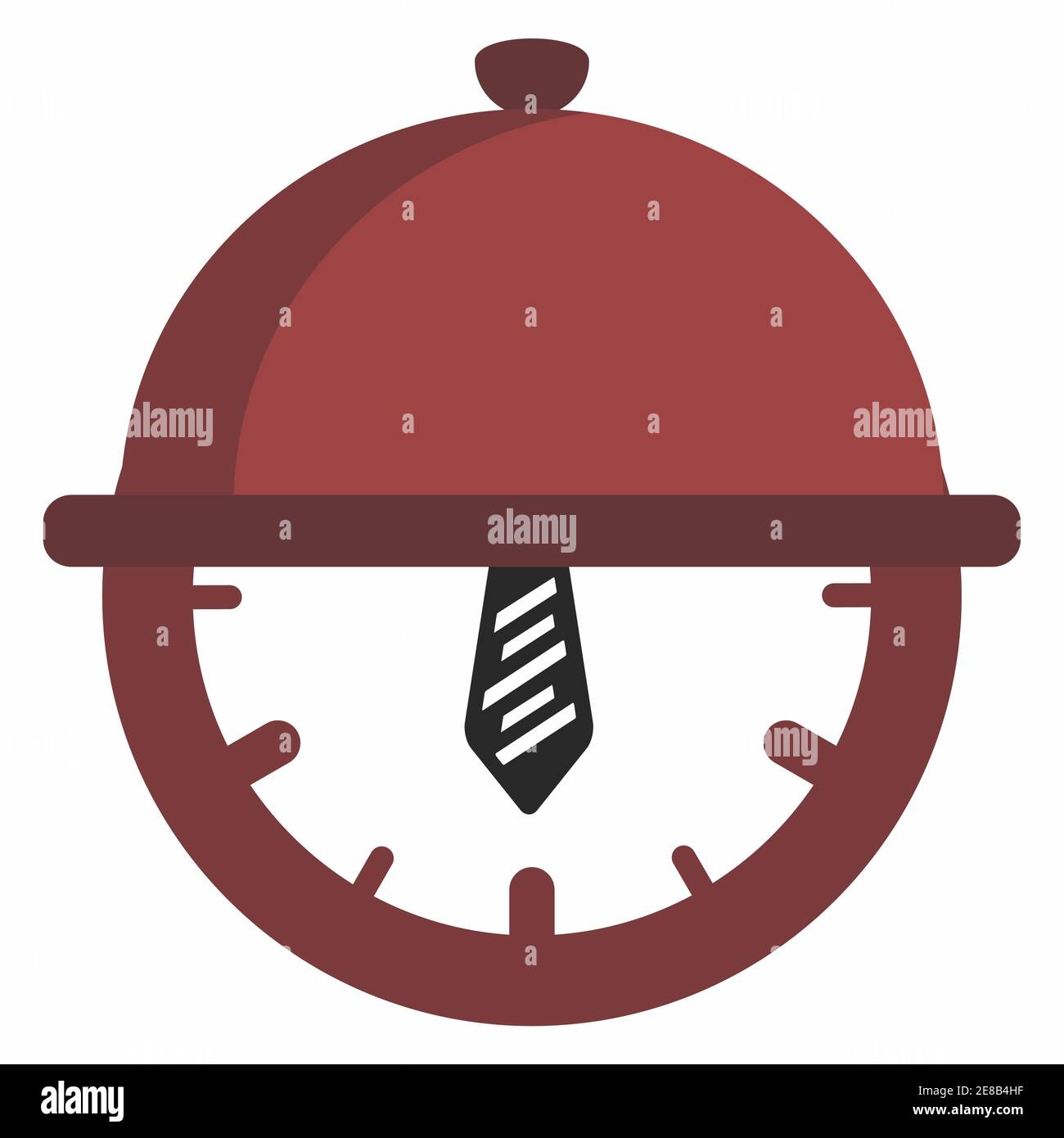 Clock logo Stock Vector Images - Alamy