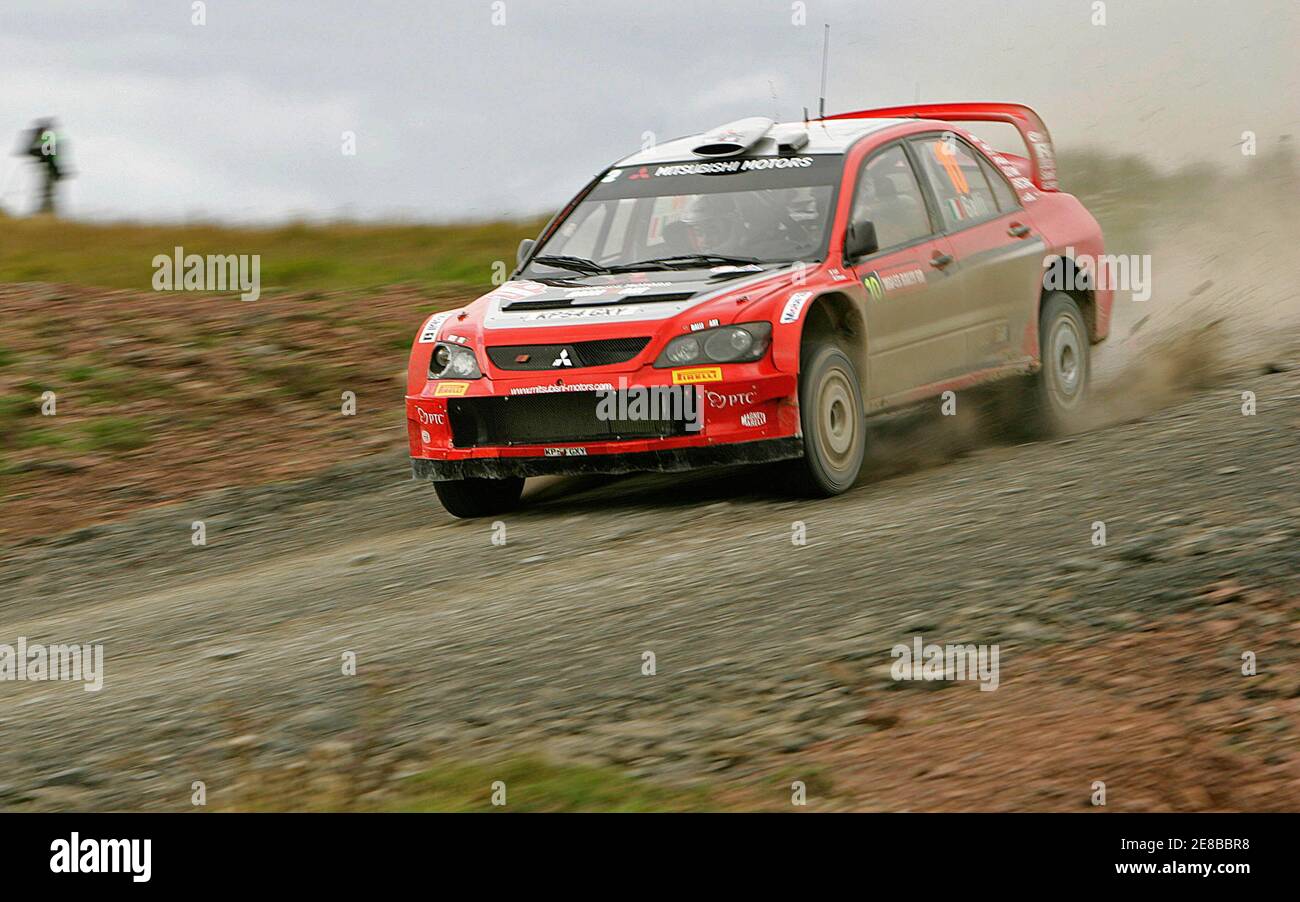 Evolution rally car hi-res stock photography and images - Alamy