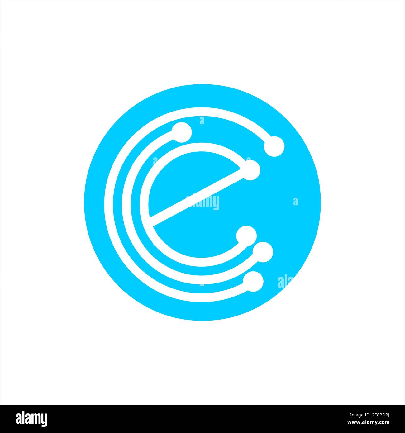 Cec logo design Stock Vector Images - Alamy