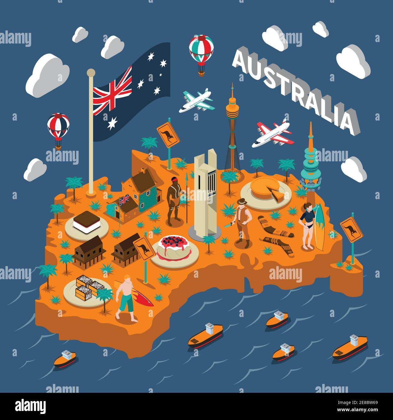 Australian Symbols High Resolution Stock Photography and Images - Alamy