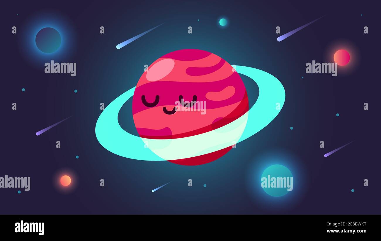 Moon red planet mars Stock Vector Images - Alamy