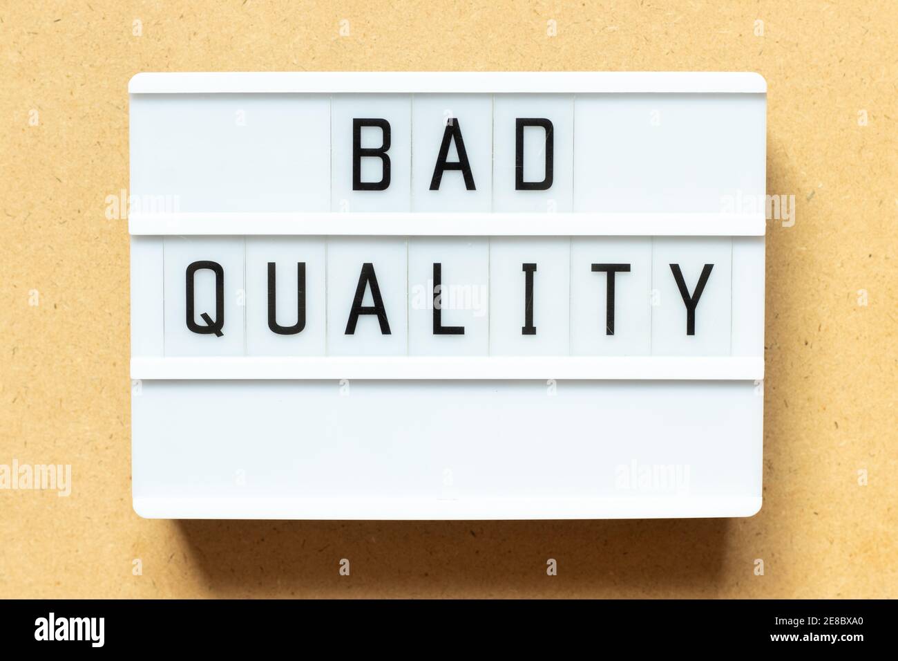 Poor quality control hi-res stock photography and images - Alamy