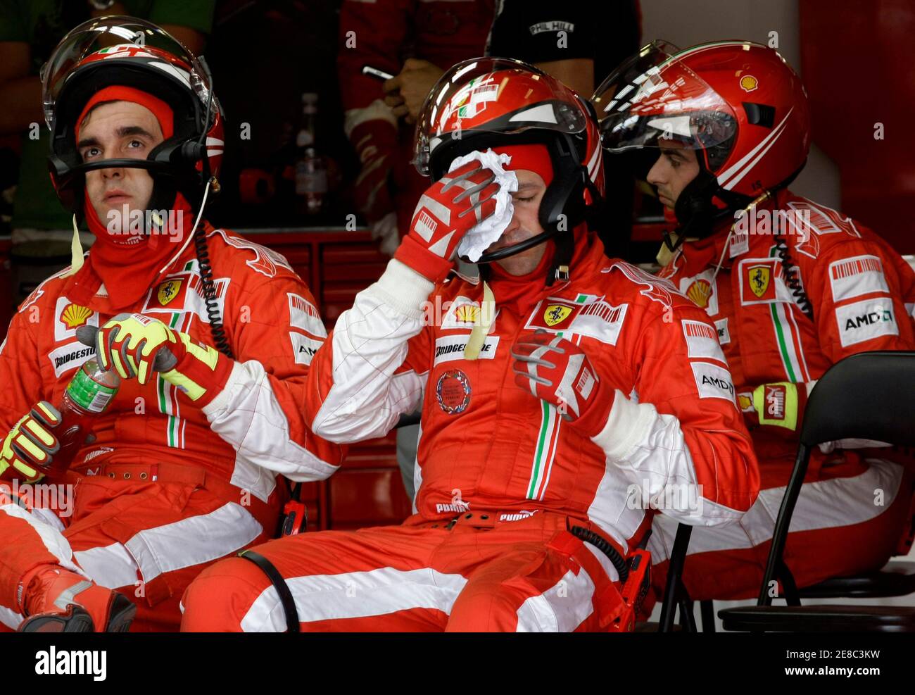 Ferrari pit hi-res stock photography and images - Alamy