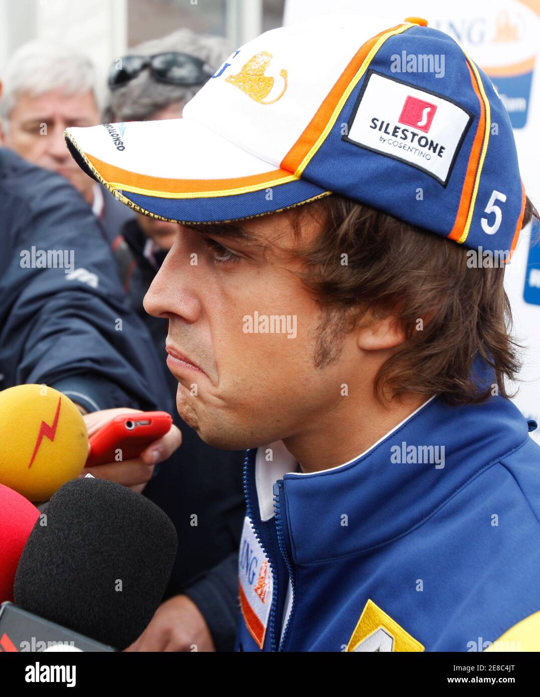 F1 reporters hi-res stock photography and images - Alamy