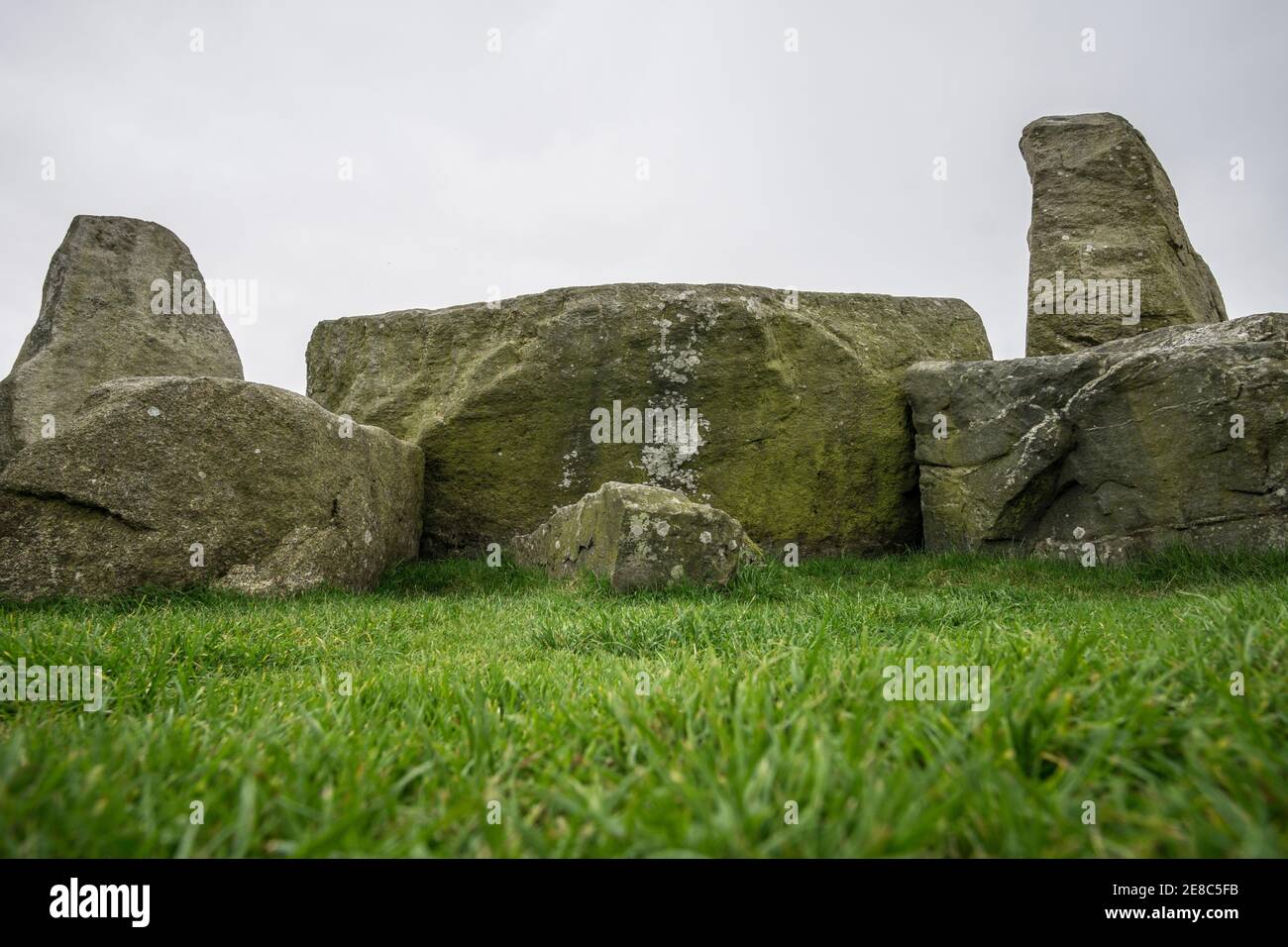 Easter Aquhorthies recumbent stone circle, a Bronze Age historic ...