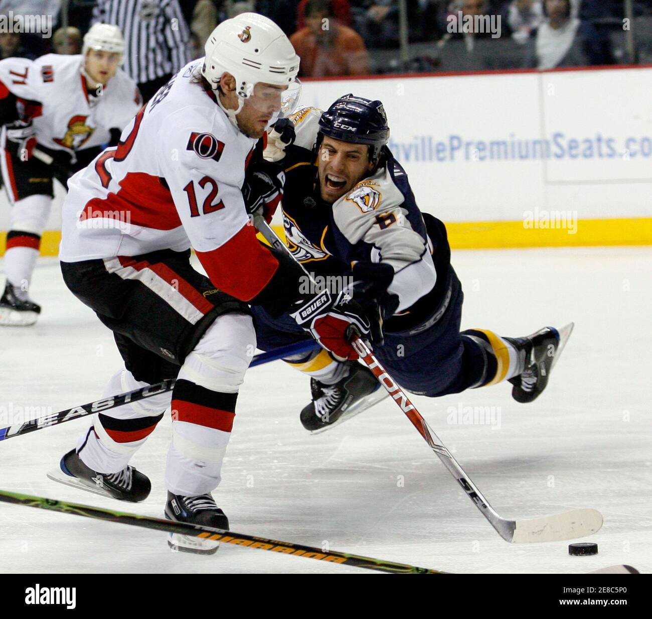 Tennessee predators hockey fisher hi-res stock photography and images ...