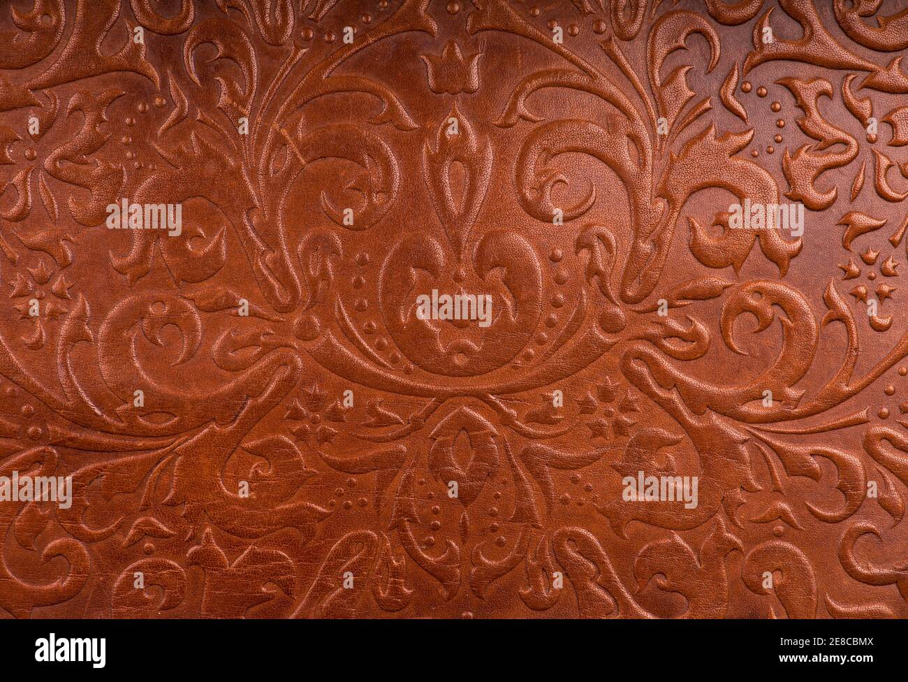 The Leather floral pattern background close up Stock Photo - Alamy