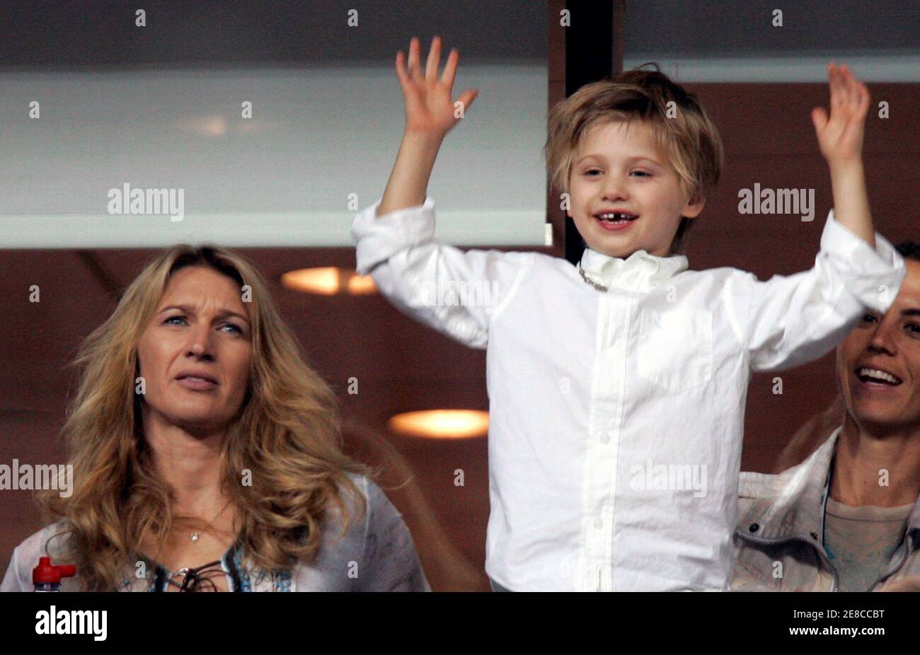 Steffi graf son jaden gil hi-res stock photography and images - Alamy