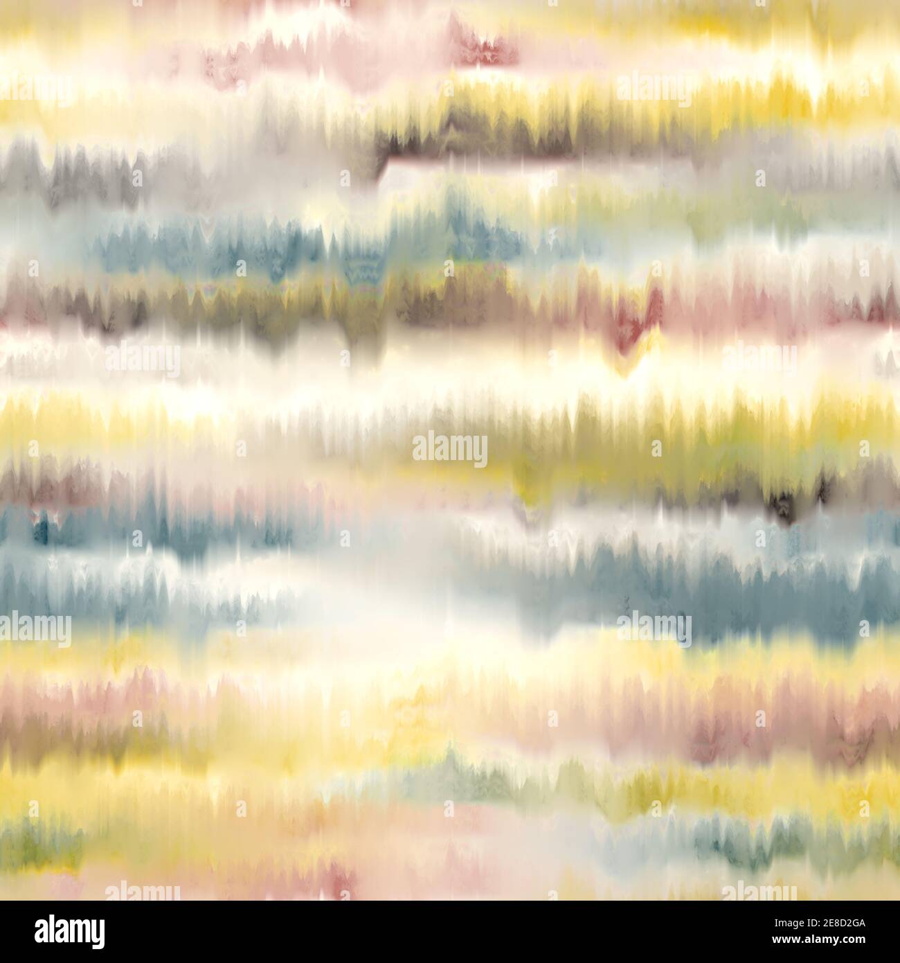 Seamless faux striped tie dye pattern swatch Stock Photo - Alamy