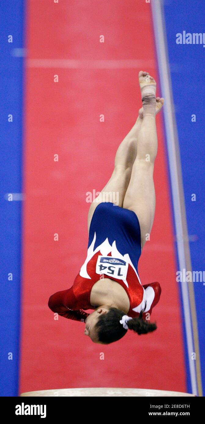 Kayla williams gymnastics hi-res stock photography and images - Alamy