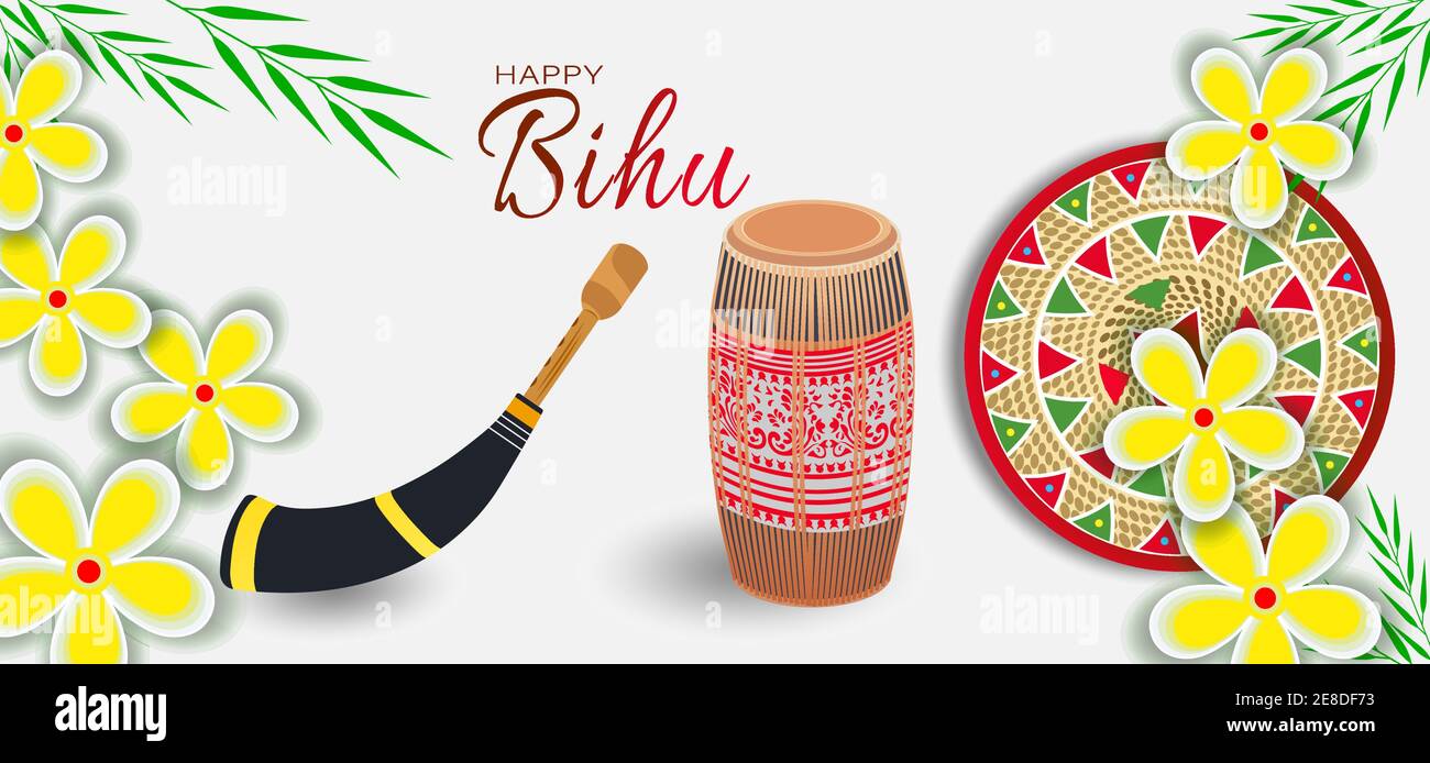 Assam dance Stock Vector Images - Alamy