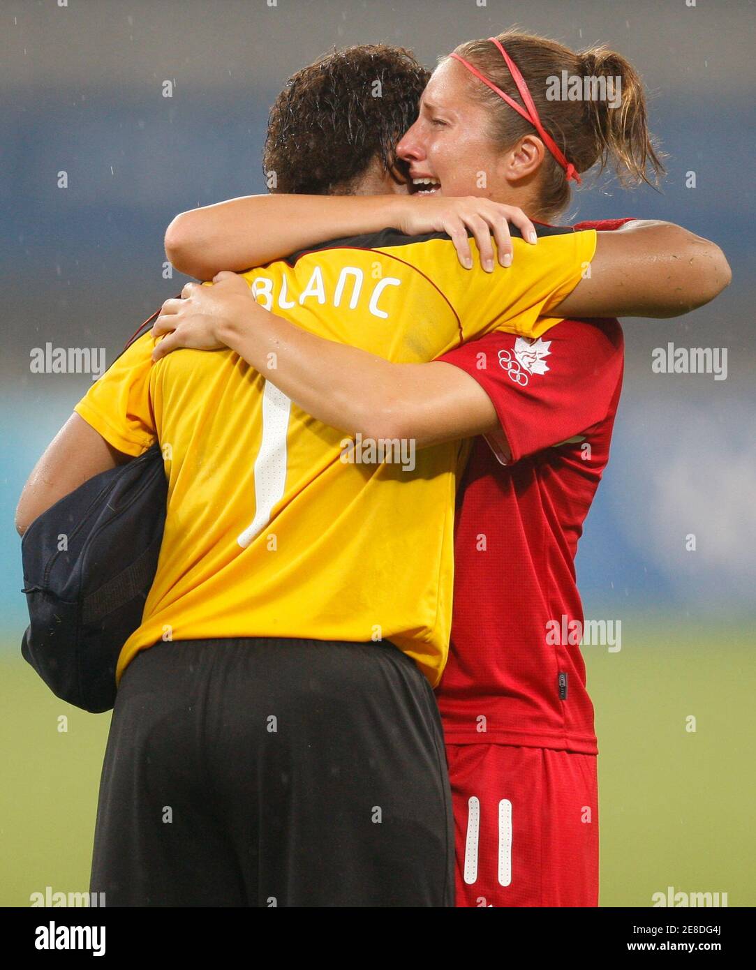Canada goalkeeper karina leblanc hi-res stock photography and images ...