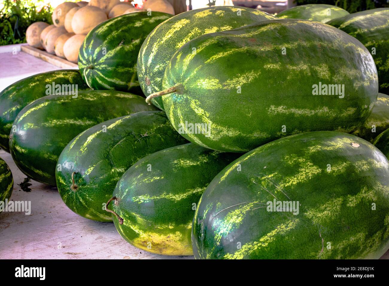 Watermelon stand hi-res stock photography and images - Alamy