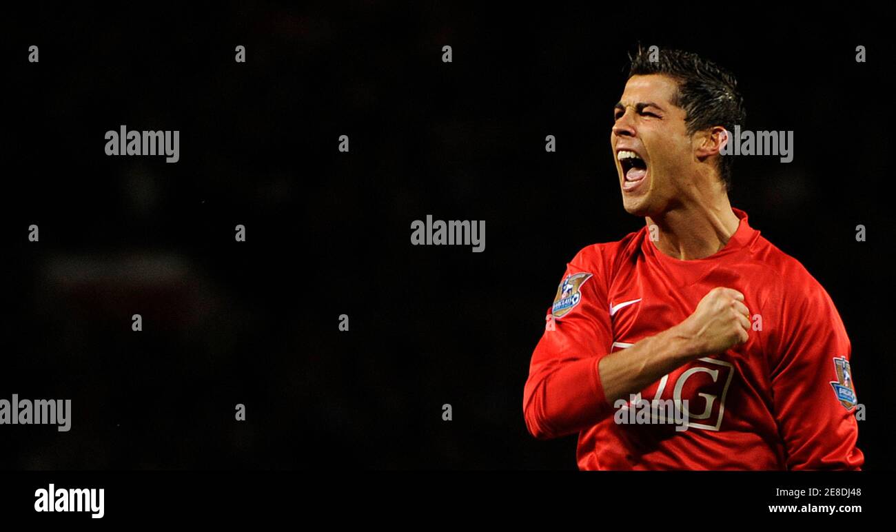 Ronaldo manchester united 2008 hi-res stock photography and images - Alamy