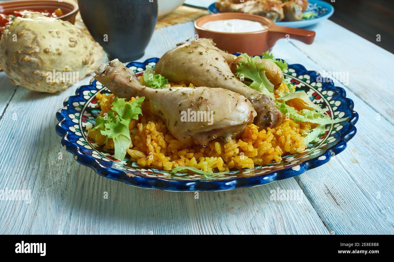 Mathlotha, Traditional Rice Dish From Saudi Arabia, variation of kabsa ...