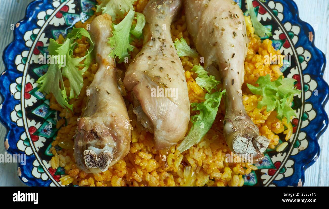 Mathlotha, Traditional Rice Dish From Saudi Arabia, variation of kabsa ...