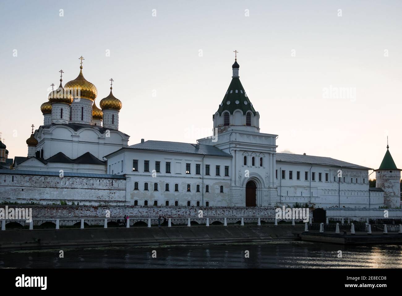 Holy Trinity Ipatiev Monastery on the sunset. Ipatiev monastery ...