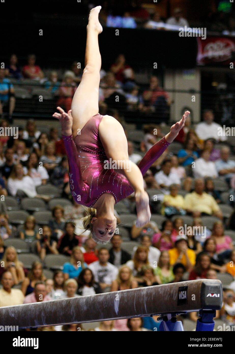 Nastia Liukin Beam High Resolution Stock Photography and Images - Alamy