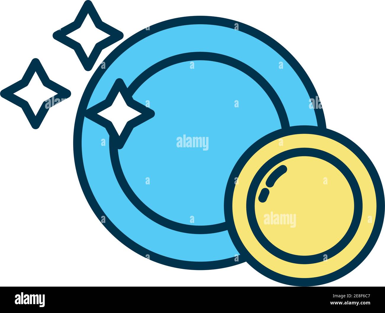 shine dish clean flat style icon vector illustration design Stock ...