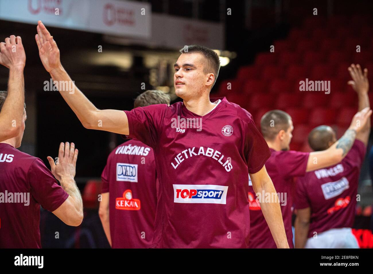 2021 01 30. Gytis Masiulis - Lithuanian basketball player Stock Photo ...