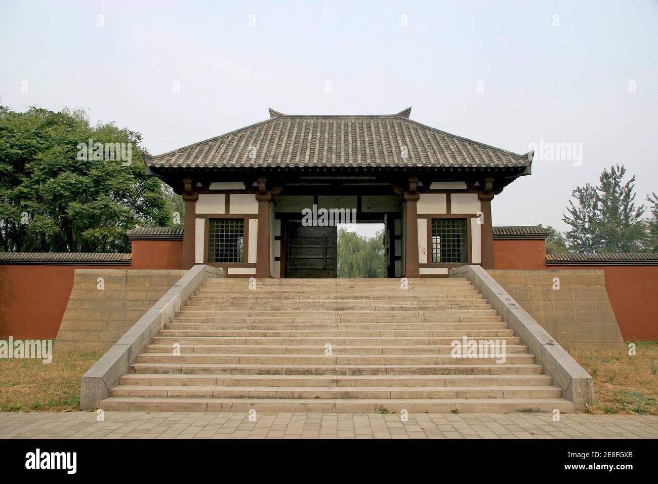 chinese ancient architecture landscape Film shooting base in Zhuozhou ...