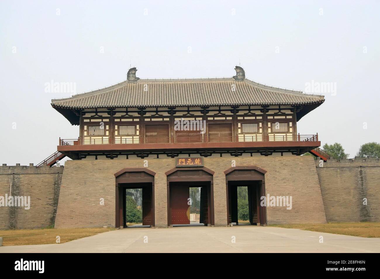 chinese ancient architecture landscape Film shooting base in Zhuozhou ...