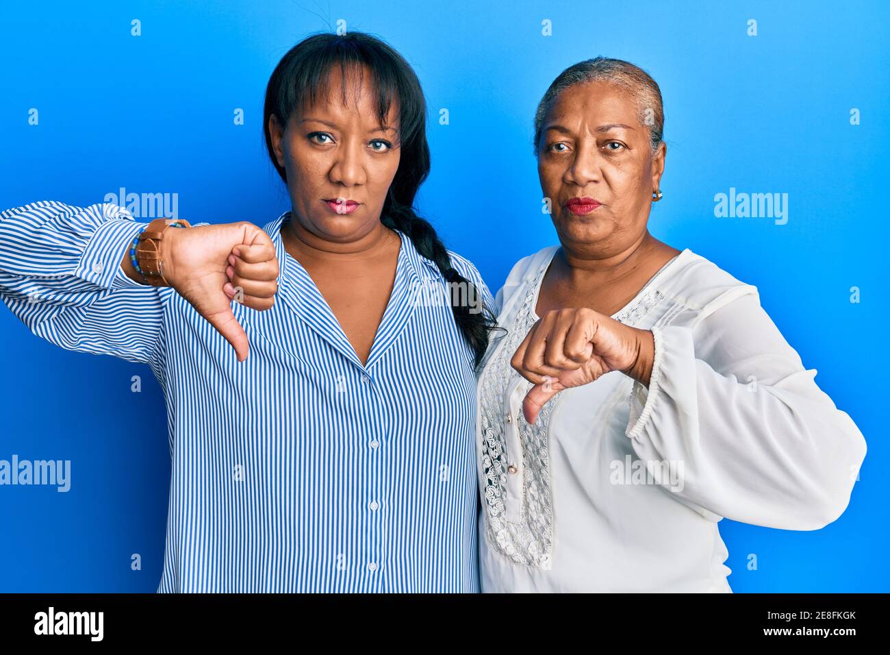 African elder woman unhappy hi-res stock photography and images - Alamy