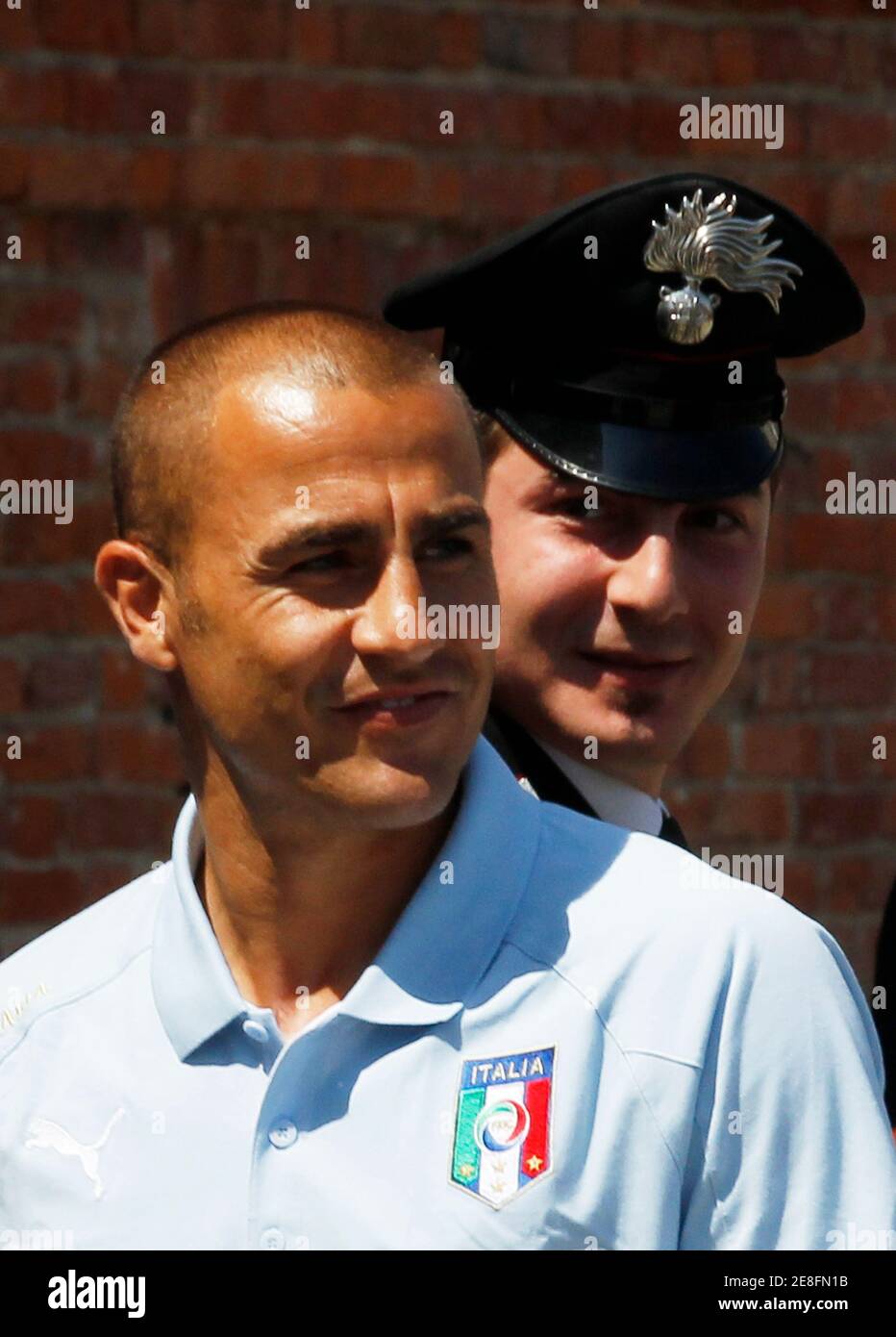 Italys soccer player fabio cannavaro hi-res stock photography and ...