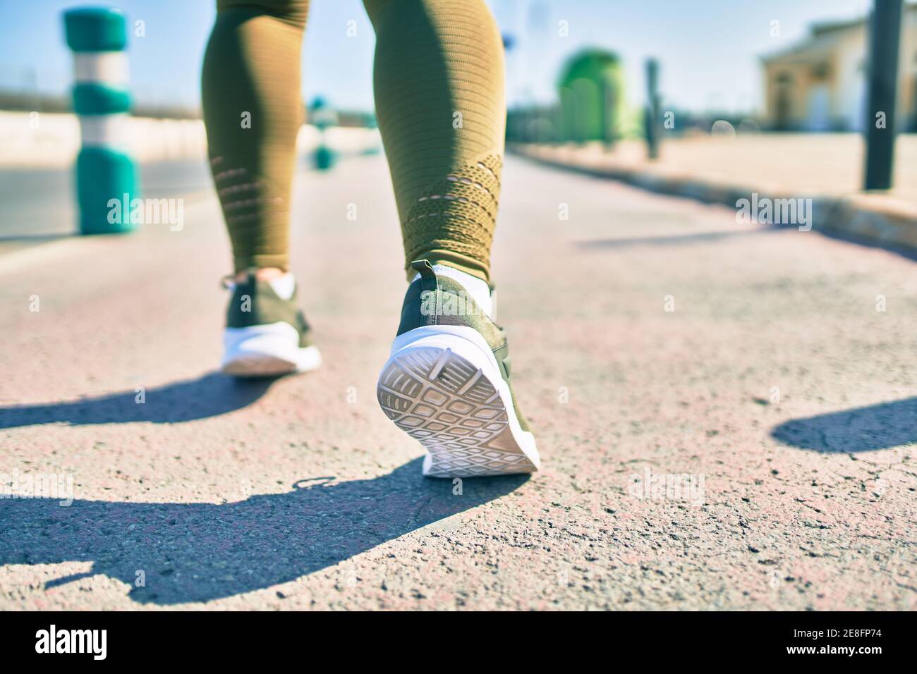 Wearing Modern Running Shoes High Resolution Stock Photography and ...