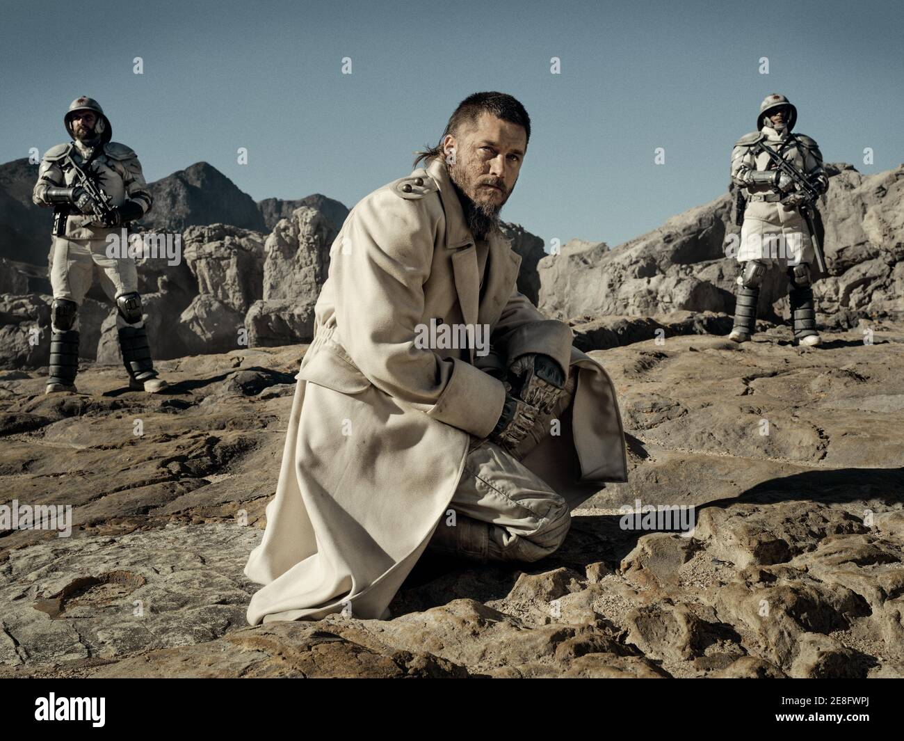 TRAVIS FIMMEL in RAISED BY WOLVES (2020), directed by LUKE SCOTT ...