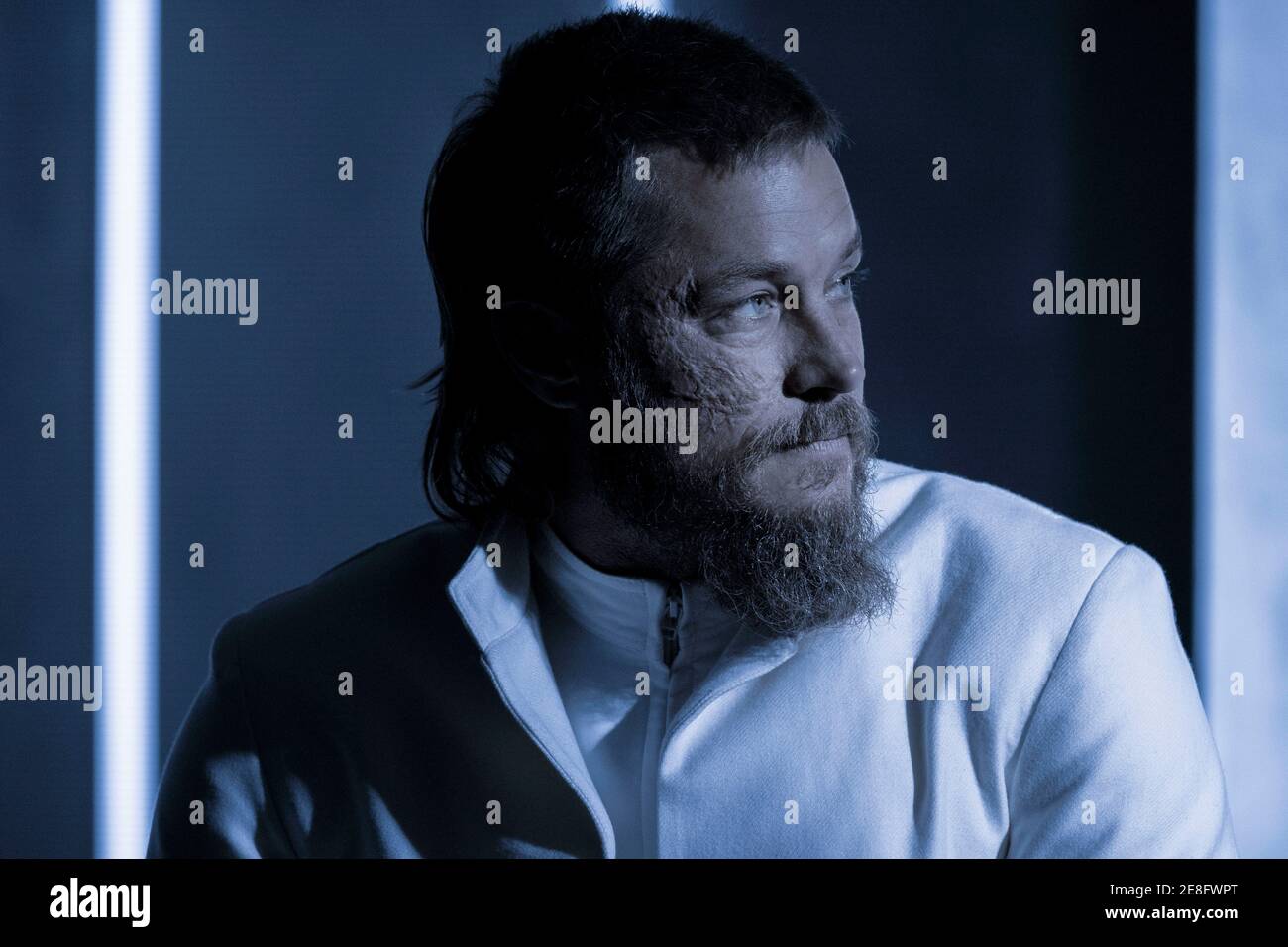 TRAVIS FIMMEL in RAISED BY WOLVES (2020), directed by LUKE SCOTT ...