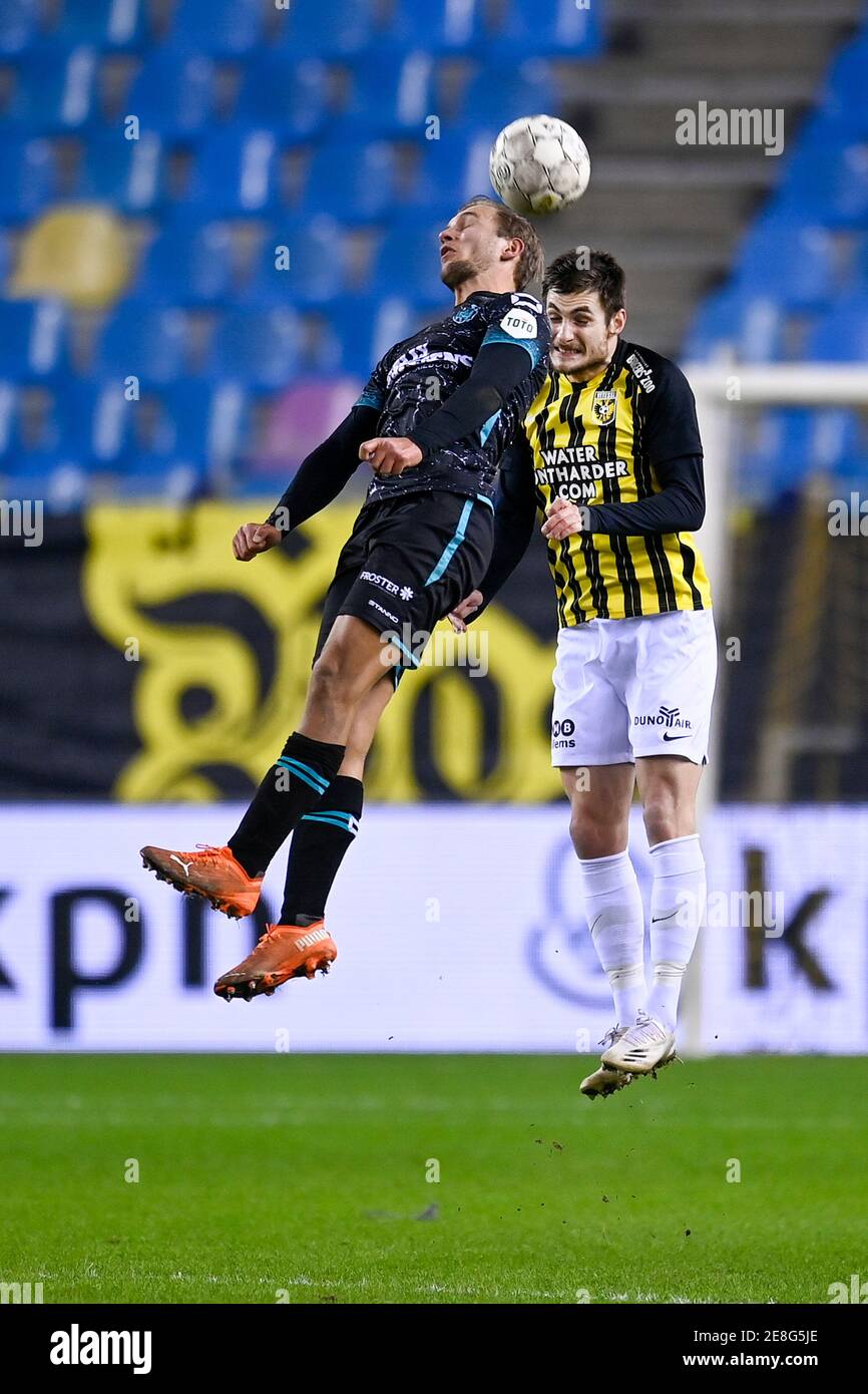 ARNHEM, 30-01-2021, GelreDome, Dutch Eredivisie Football, Vitesse - RKC ...