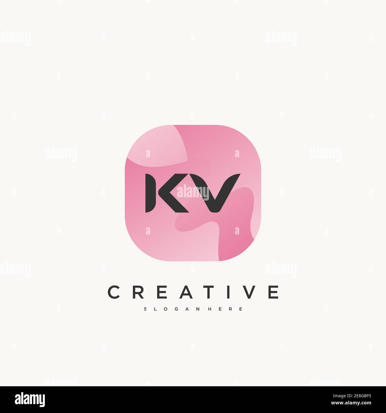 Letter kv Stock Vector Images - Alamy