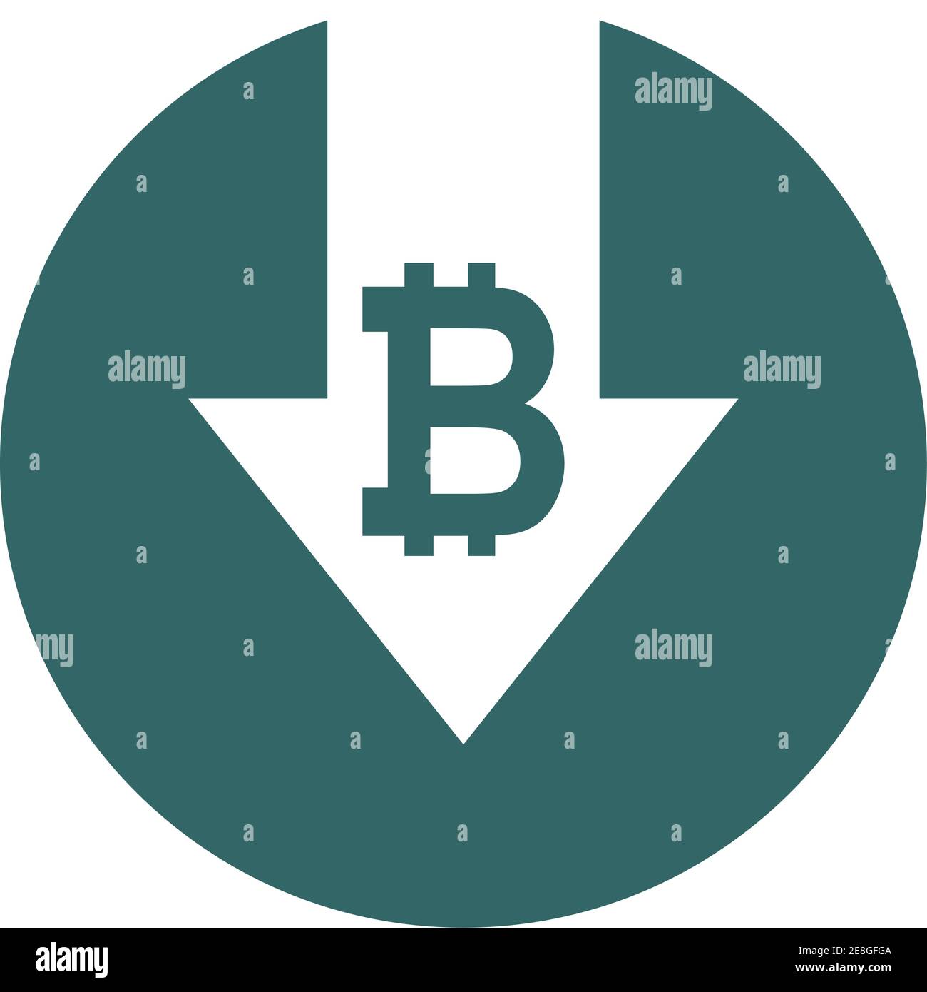 Cost reduction- decrease icon. Vector symbol image isolated on background Stock Vector Image ...