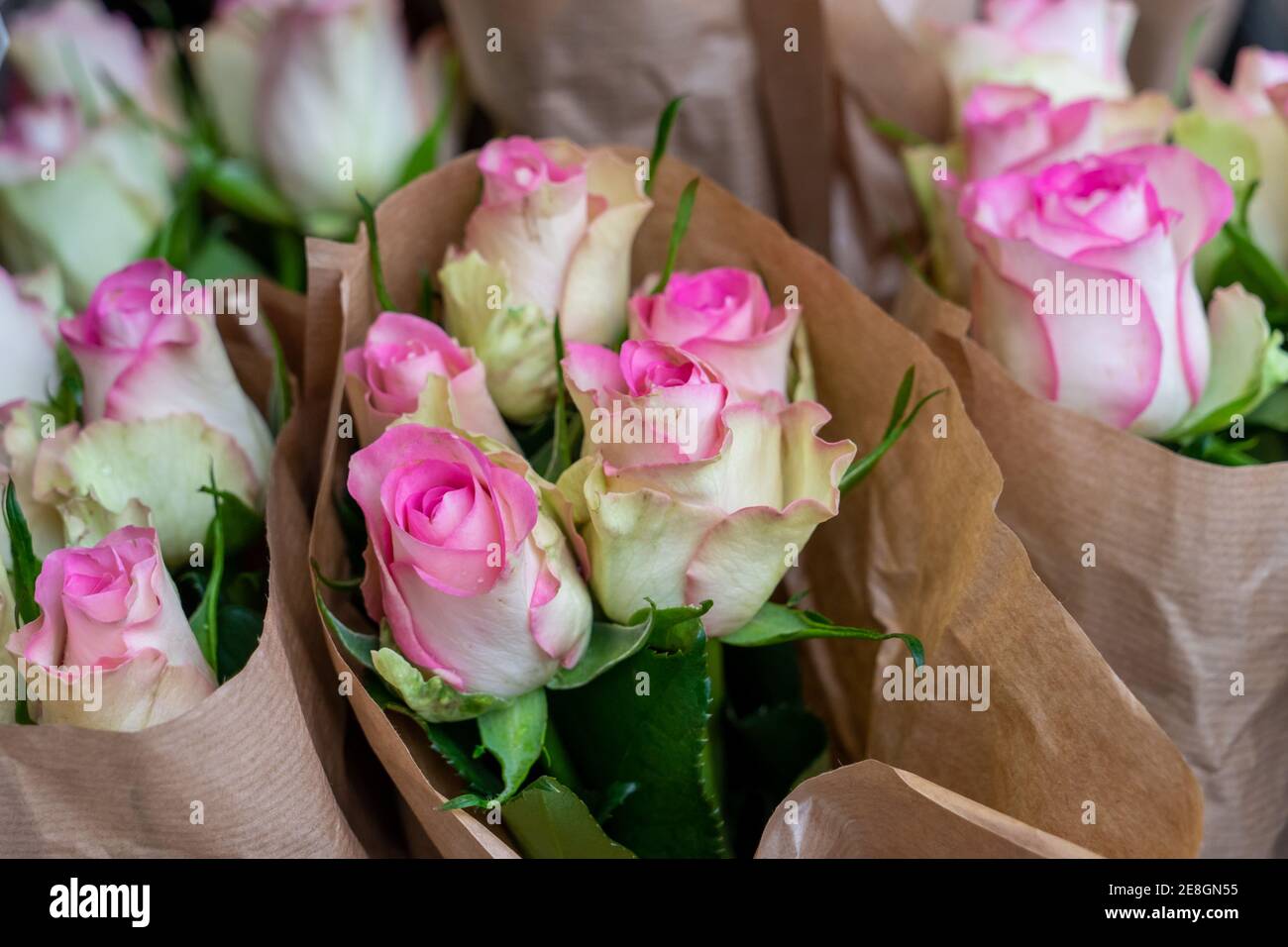 Bordeaux, France. Little flower shop in Bordeaux city centre. Lovely ...