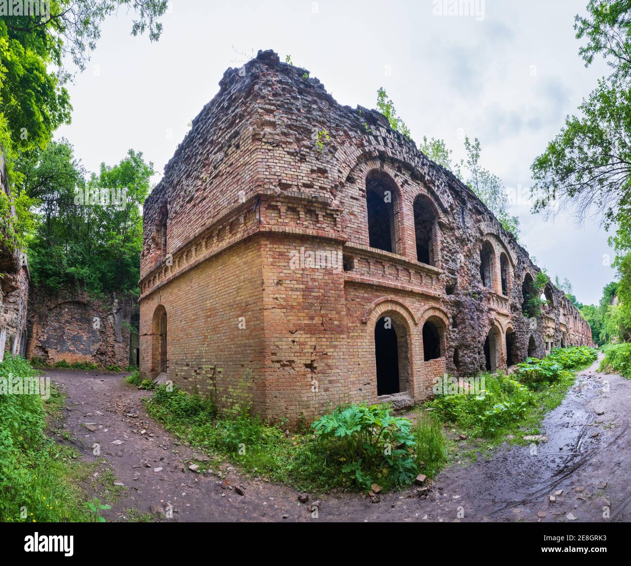 Abandoned Military Tarakaniv Fort (other names - Dubno Fort, New Dubna ...