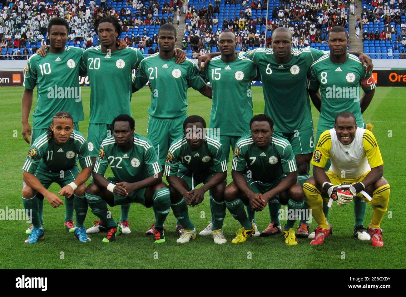 Nigerian soccer players hi-res stock photography and images - Alamy