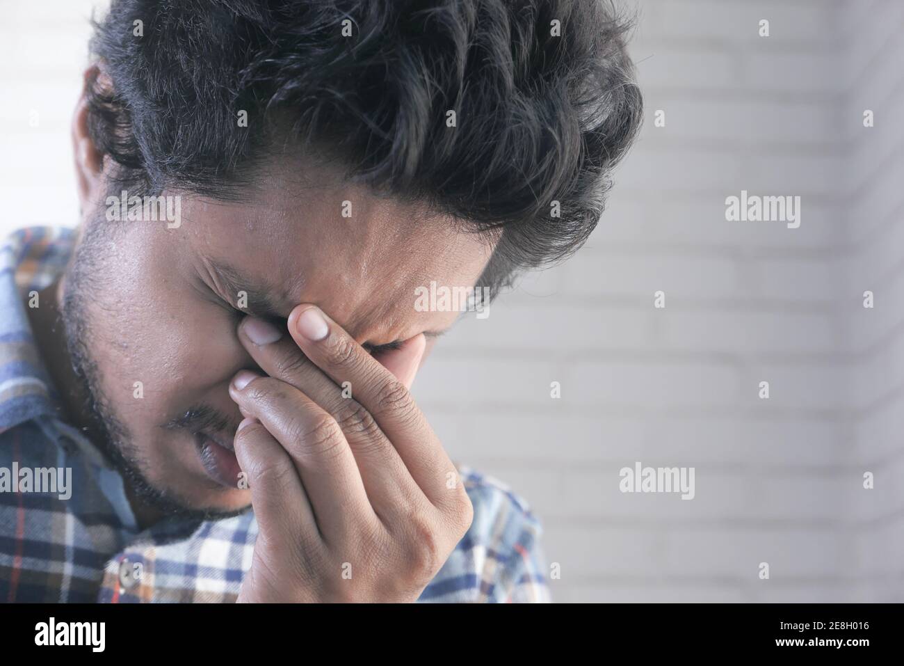 Painful eye hi-res stock photography and images - Alamy