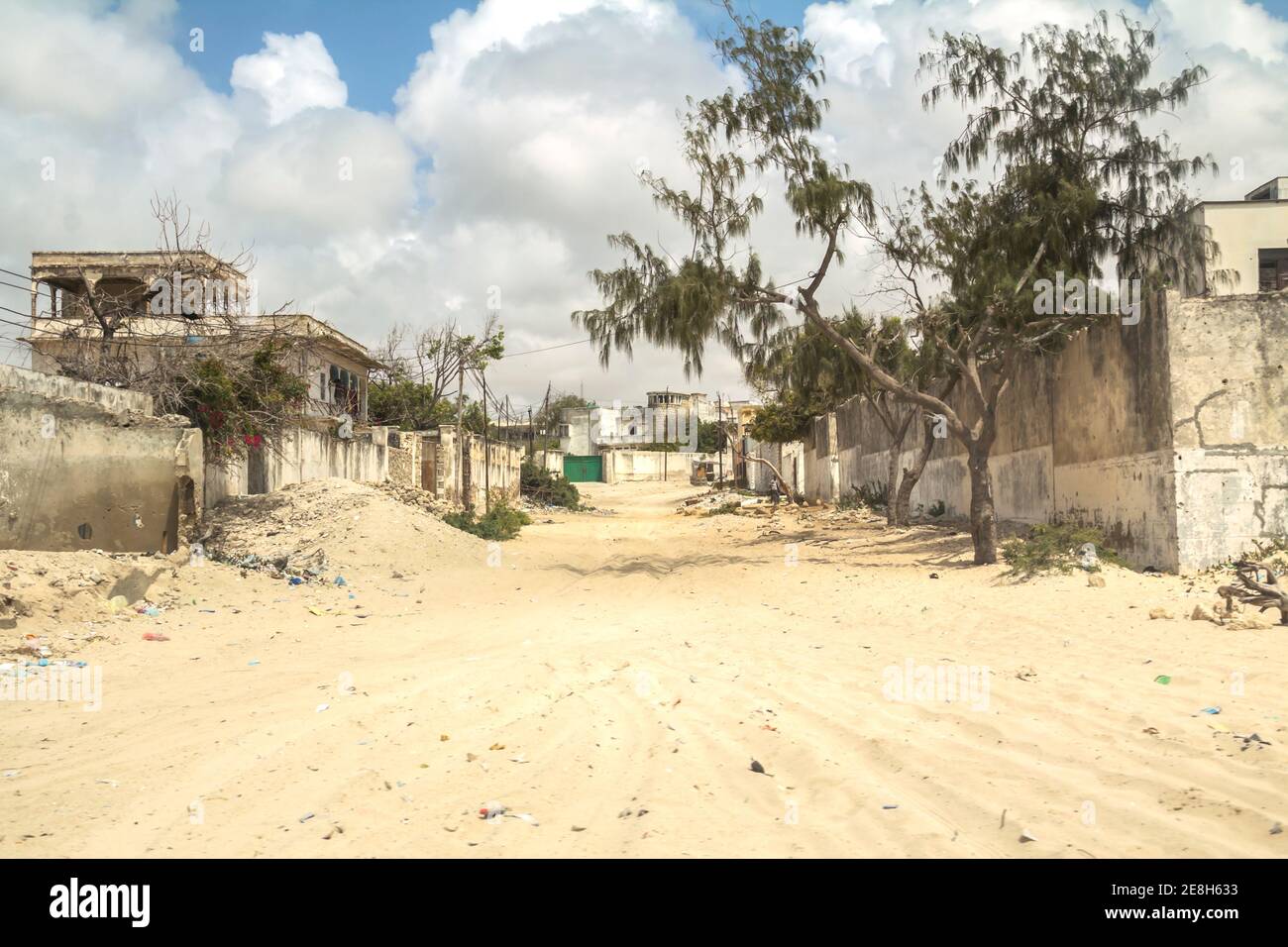 MOGADISHU, SOMALIA : View of Mogadishu, Mogadishu is the capital city ...