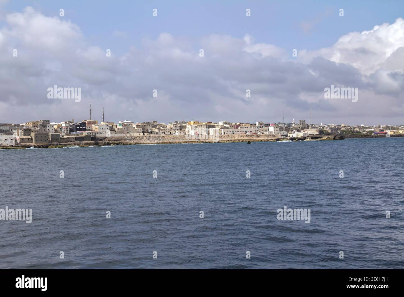 MOGADISHU, SOMALIA : View of Mogadishu, Mogadishu is the capital city ...